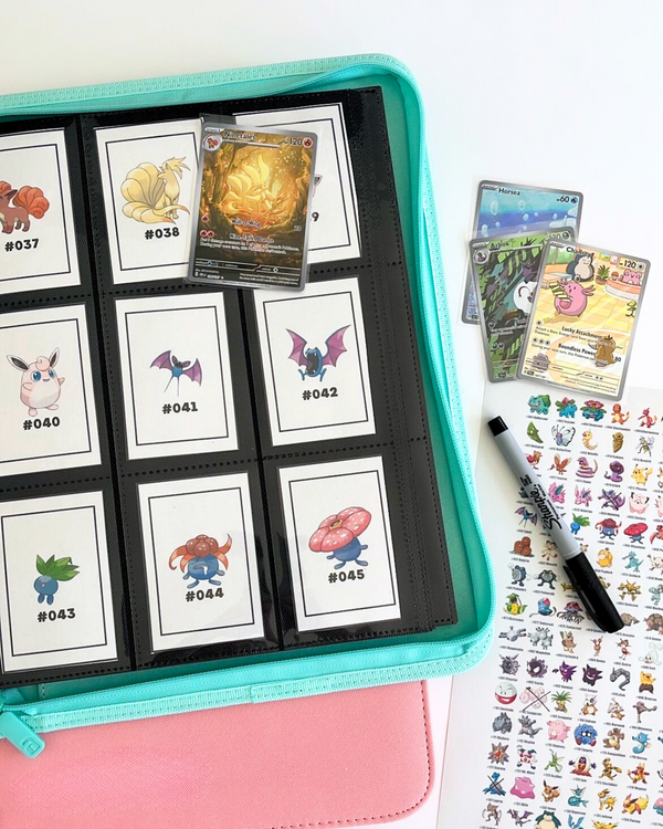 Pokémon Binder Template - Printable PDF for Card & Collection Organiza ...